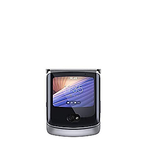 Motorola Razr 5G (2020) Dual-SIM XT2071-4 256GB ROM + 8GB RAM (GSM Only | No CDMA) Factory Unlocked Flip Android Smartphone (Liquid Mercury) - International Version