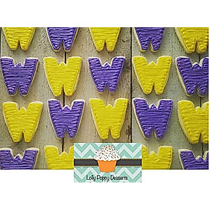 Alphabet Letter W 3 Inch Cookie Cutter from The Cookie Cutter Shop – Tin Plated Steel Cookie Cutter