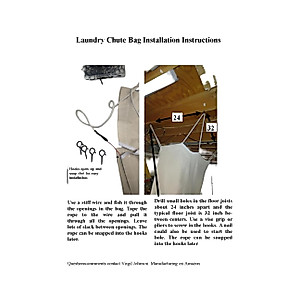 Laundry Chute Replacement Bag