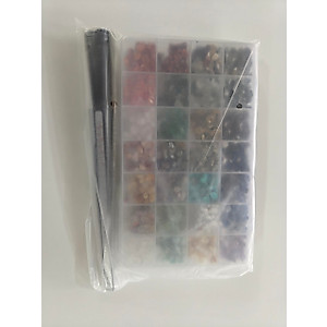 selizo Jewelry Making Kits for Adults Women with 28 Colors Crystal Beads for Jewelry Making, 1660Pcs Crystal Jewelry Making Kit Bead Kit Ring Maker Kit with Jewelry Ring Making Supplies for Adults