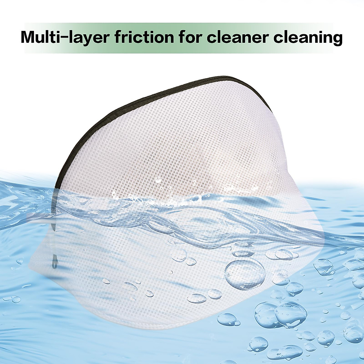 2 Pack Shoe Washing Bags, Shoe Laundry Bag with Zipper, Lingerie Bags for Washing Delicates, Large Size, Mesh Laundry Bags for Sneakers, Socks, Bras