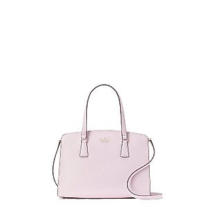 Kate Spade Perry Medium Satchel Saffiano Leather Crossbody Bag Purse Handbag (Pale Amethyst)