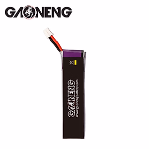 GAONENG 6pcs GNB 850mAh 1S LiPo Battery 60C 120C 3.8V with PH2.0 Connector for Tinyhawk Brushless 75mm FPV Drone Emax Tinyhawk S Happymodel Mobula6 HGLRC Petrel 75Whoop Spare RC Parts