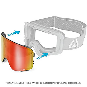 WildHorn Outfitters Pipeline Ski Goggle Replacement Lenses