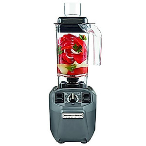 Hamilton Beach Commercial Expeditor Culinary Food Blender, 2.4 HP, Variable Speed, Chop Function, 48 oz BPA Free (HBF510)