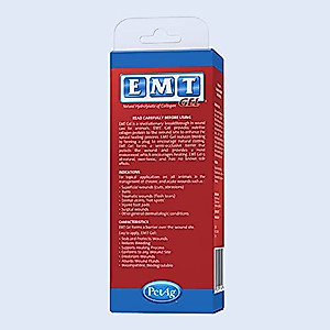 PetAg EMT Gel First Aid Kit for Dog Wound Care - Contains Hydrolyzed Collagen - Seals, Soothes, and Protects Wounds - 1 fl oz