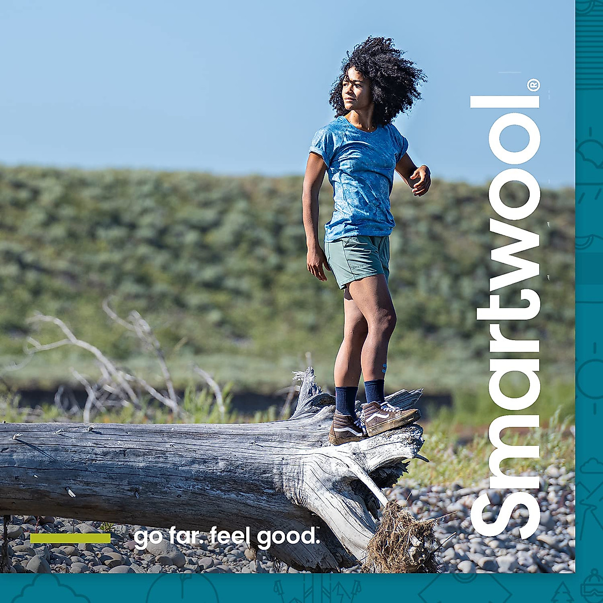 Smartwool Men’s Everyday Snowflake Pattern Crew Sock – Moisture-wicking, Odor-resistant Merino Wool Socks for Work & Casual Activities – Made in USA – L, Black