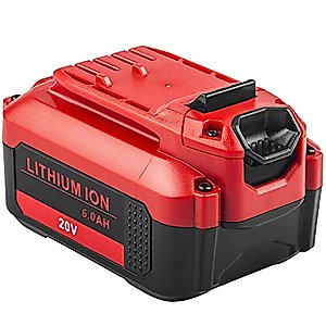 TREE.NB CMCB205 6000mAh 20V Battery Replacement for Craftsman V20 MAX Lithium Ion Battery CMCB204 CMCB202 CMCB201 CMCB104 CMES510 Cordless Power Tool Battery Only for Craftsman 20V Max V20 Series