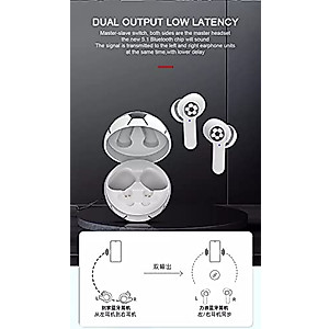 HAIHUANG Football World Cup Basketball Baseball Explosion Earphones LR01 in-Ear Touch TWS5.1 Wireless Bluetooth