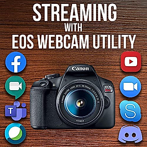 Canon EOS Rebel T7 DSLR Camera w/EF-S 18-55mm F/3.5-5.6 Zoom Lens + 128GB Memory + Case + Tripod + Filters + Accessory Bundle