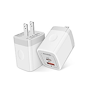 New iPhone Charger Block, USB C Wall Charger, 20W PD Type C Brick Fast Charge for iPhone 11 12 13 14 Pro Max SE 10 X XS 8 Plus, Plug USB Power Supply Adapter USBC Charging Cube High-Speed USB-C Box