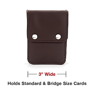 Brybelly Single Deck Leather Card Case