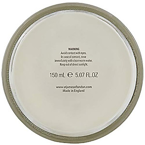 St James of London Lavender & Geranium Shave Cream Jar, 5.07oz