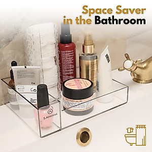 Acrylic Napkin Holder – Clear Guest Towel Holder Acrylic Buffet Server for Kitchens – Lucite Napkin Holder Clear Napkin Holder Acrylic Cocktail Napkin Holder