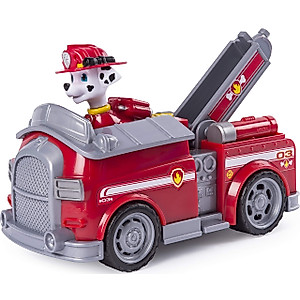 Paw Patrol, Marshall’s Transforming Fire Truck with Pop-Out Water Cannons, for Ages 3 & Up