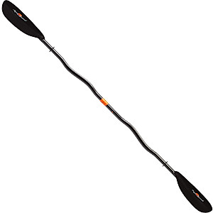 AQUA BOUND Whiskey Carbon Bent Shaft 2-Piece Kayak Paddle
