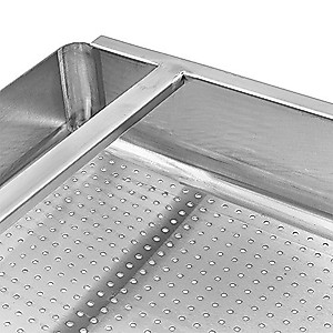 Gusto - 19.5" x 19.5" Pre-Rinse Drain Basket, Each