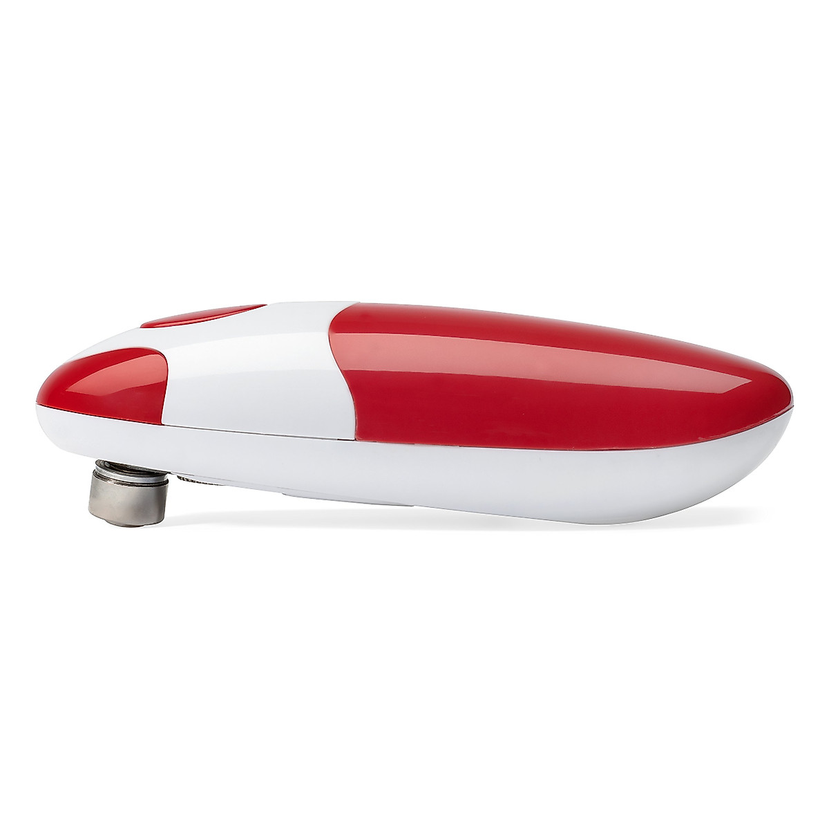 Bartelli Soft Edge Automatic Electric Can Opener - Red Battery Powered