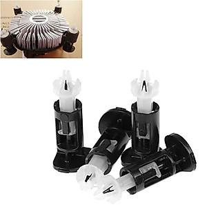 DGZZI Heatsink Mount Pin 8PCS Plastic Mounting Clip for Intel LGA 775 Socket CPU Cooler Heatsink Fans