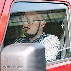 Tiffen 58CP 58MM Circular Polarizer Glass Filter Black