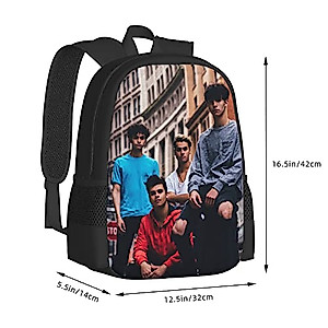 Ualwory Dobre Brothers Backpack Campus School Bag Casual Backpack Gym Travel Hiking Canvas Backpack