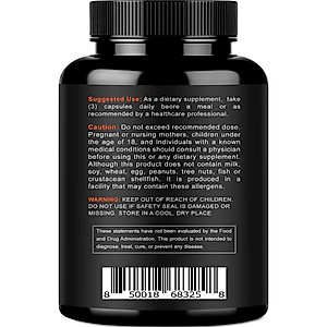 Magnesium Complex and Turmeric Curcumin with BioPerine&Ginger - Magnesium Citrate 500MG - Muscle Relaxation, Sleep and Energy, Bone Density and Strength, Hearth