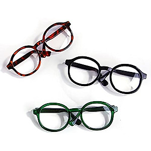 Plastic Dog Glasses, Transparent Dog Sunglasses Lovely Pet Glasses Creative Cat Eye-Wear, Pet Photos Props Pets Party Decor Accessories(Leopard)