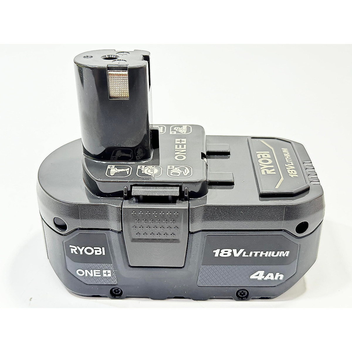 Ryobi P108 One+ 18V 4.0AH Lithium Ion Battery and P117 One+ Dual Chemistry Lithium Ion and NiCad Battery Charger (2 Piece Combo Set)