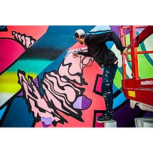 Montana Cans GOLD Spray Paint, 400ml, Shock Yellow (Model: MXG-S1010)