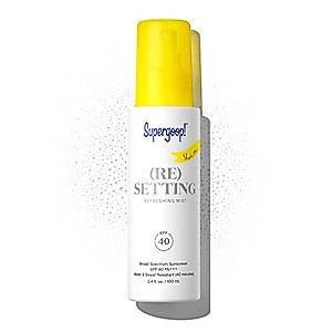 Supergoop! Defense Refresh (Re) setting Mist SPF 40 (3.4 fl. oz.)
