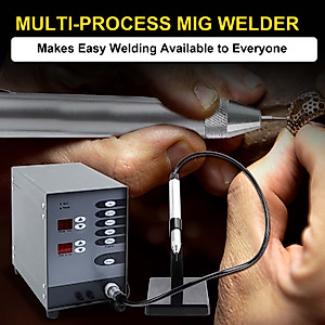 Automatic Spot Welder Pulse Argon Arc Welding Machine Jewelry Welder 110V Spot Welder for Jewelry Welding Jewelry Repair Tool 50-600A,100W