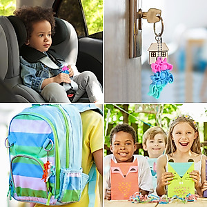 Unicorn Party Favors for Kids Goodie Bags Stuffers Pop Fidget Toys Bulk Its,32 Pack Unicorn Toys Pinata Stuffers Birthday Party Favors 4-8,8-12 Bubbles Small Kids Mini Classroom Prizes Pop keychain It