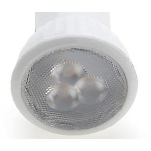 GU10 3W LED Light Bulb MR11 Non-dimmable Spotlight Light Bulb(30W Equivalent) GU10 Base Bulb for Home and Commercial Lighting, Recessed Lighting, Track Light, Warm White 3000K, AC85-265V, Pack of 10