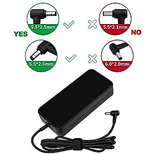New 19.5V 6.32A 120W PA-1121-28 A15-120P1A AC Charger for Asus ROG FX504 FX53VD N56J N56VM N56VZ N750 N500 G50 N53S N55 Laptop Adapter Power Supply