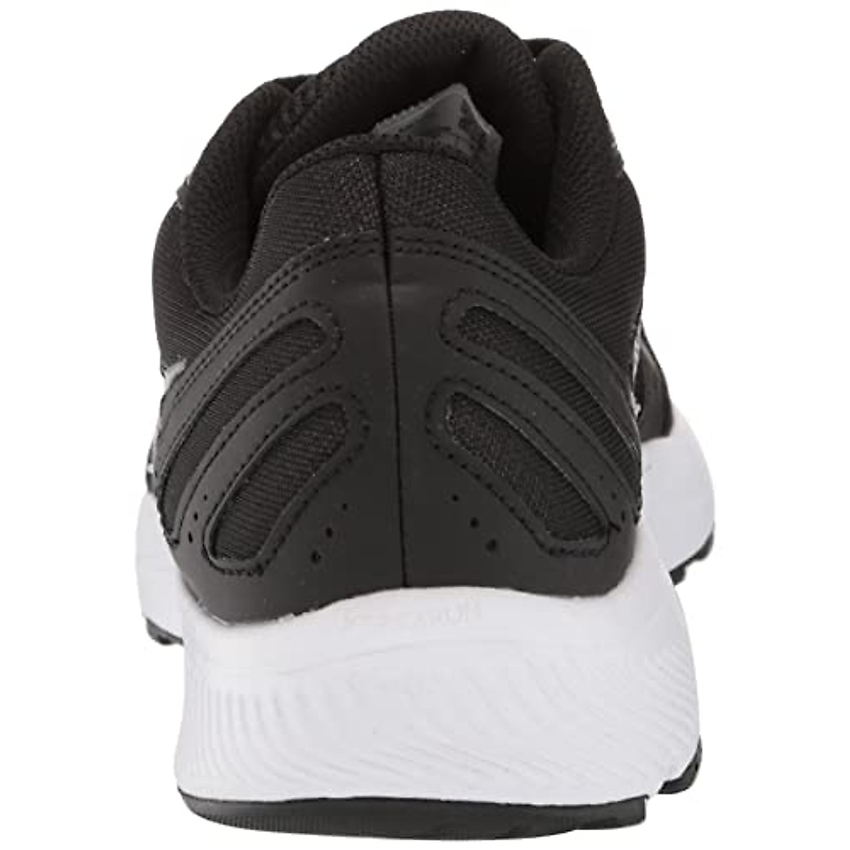 Saucony Men's Cohesion 15 Running Shoe, Black/White, 11