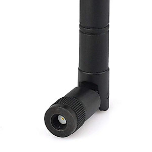 Eightwood 3.5dBi 868MHz 900MHz 915MHz RFID Antenna RP-SMA Male Connector 2-Pack Compatible with LoRa Gateway Helium Miner, Wireless Router Smart Home Control