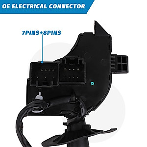 Turn Signal Switch Compatible with 2005-2008 Ford F-150, 2006-2008 Lincoln Mark LT - Replace 5L3Z-13K359-AAA 6L3Z-13K359-AA SW7388 6L3Z13K359AA CBS-1332 - Wiper Dimmer Combination Multi-Function Lever