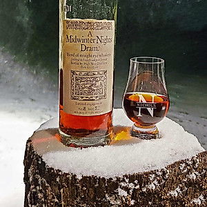 HomeWetBar Personalized Glencairn Whiskey Glass Engraved Whisky Glass