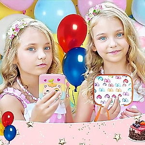 MGZNMTY Travel Storage Case and Multicolor Silicone Cover for Yoto Mini Player - Kids Audio & Music Player, Yoto Player Cards and Charging Cables