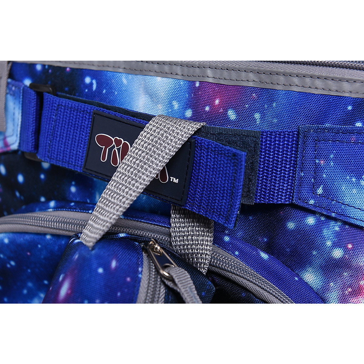 Tilami Rolling Backpack 18 inch Boys and Girls Laptop Backpack, Galaxy