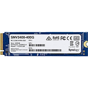 Synology M.2 2280 NVMe SSD SNV3400 400GB
