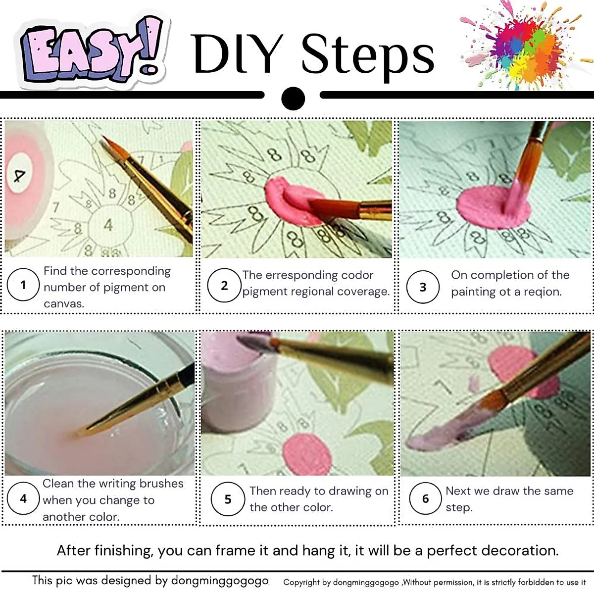 SYSMYXGS Easy Paint by Numbers Kits for Adults Kids Beginner DIY Acrylic Painting with Paints Brushes on Oil Canvas,Decoration Gift — The Colosseum, Lawrence Alma Tadema, 50x40cm,Unframed, Colorful