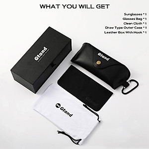 Gtand Unisex Vintage Retro Round Style Tinted Sunglasses For Men Women Fashion Circle Sun Glasses 46mm