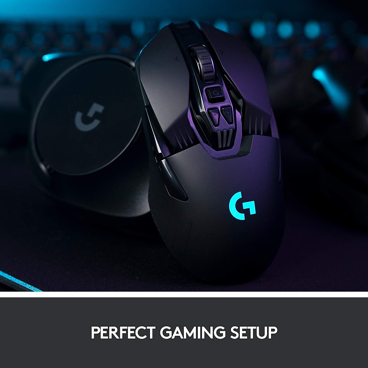 Logitech G915 Lightspeed RGB Mechanical Gaming Keyboard and Logitech G903 Lightspeed Wireless Gaming Mouse Bundle