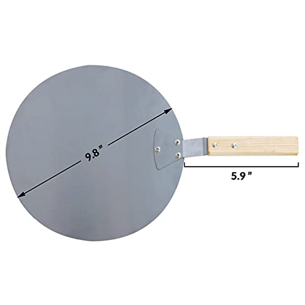 Elevon Pizza Oven Wood Fired Pizza Maker, Portable Stainless Steel, Pizza Grill, Outdoors with Pizza Peel and Pizza Stone