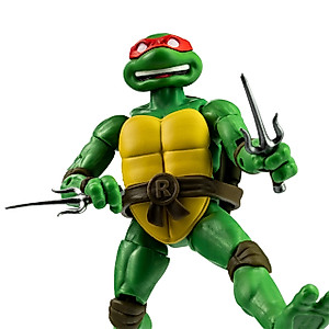 The Loyal Subjects Teenage Mutant Ninja Turtles Best of Raphael 100-Page Comic Book & Raphael BST AXN 5-inch Action Figure Set