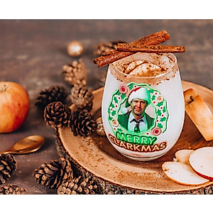 National Lampoon's Christmas Vacation Merry Clarkmas Stemless Glass | 20 Ounces