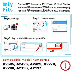 PIXIU comptible with pad 10.2 case with Pencil Holder 2021& 2019 & 2020 Release,Pad 9th/8th/7th Generation Case,Full Body Protective Filio Smart case Cover with Wake/Sleep Feature