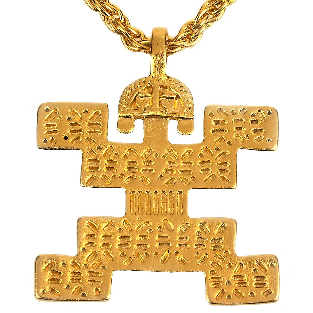 MADE IN USA - Reproduction of The Pre Columbian Tolima Pendant, from ILANET Museum Collection