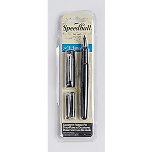 Speedball 002900 Calligraphy Fountain Pen 1.1mm - Fountain Pen - 1.1mm - Black Ink